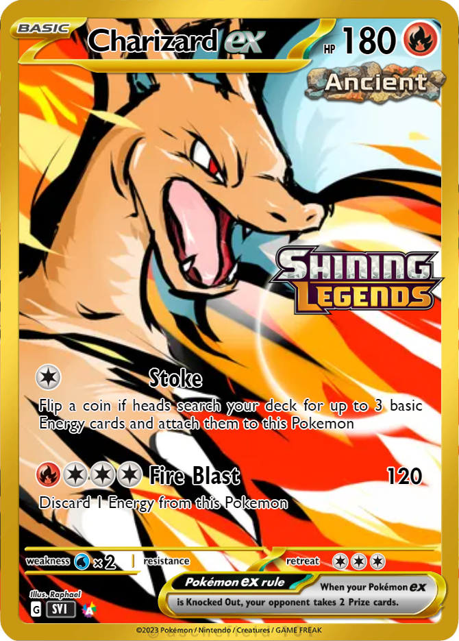 Charizard - Checker100 | Pokécardmaker.net