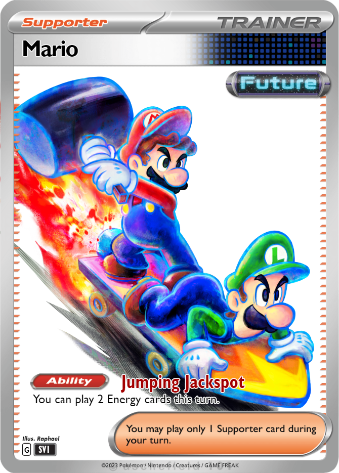 Mario - Checker100 | Pokécardmaker.net