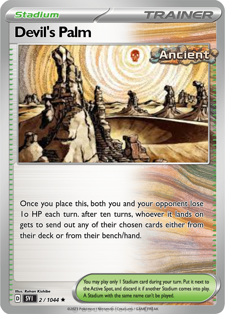 Devil's Palm - CheeseDGod | Pokécardmaker.net