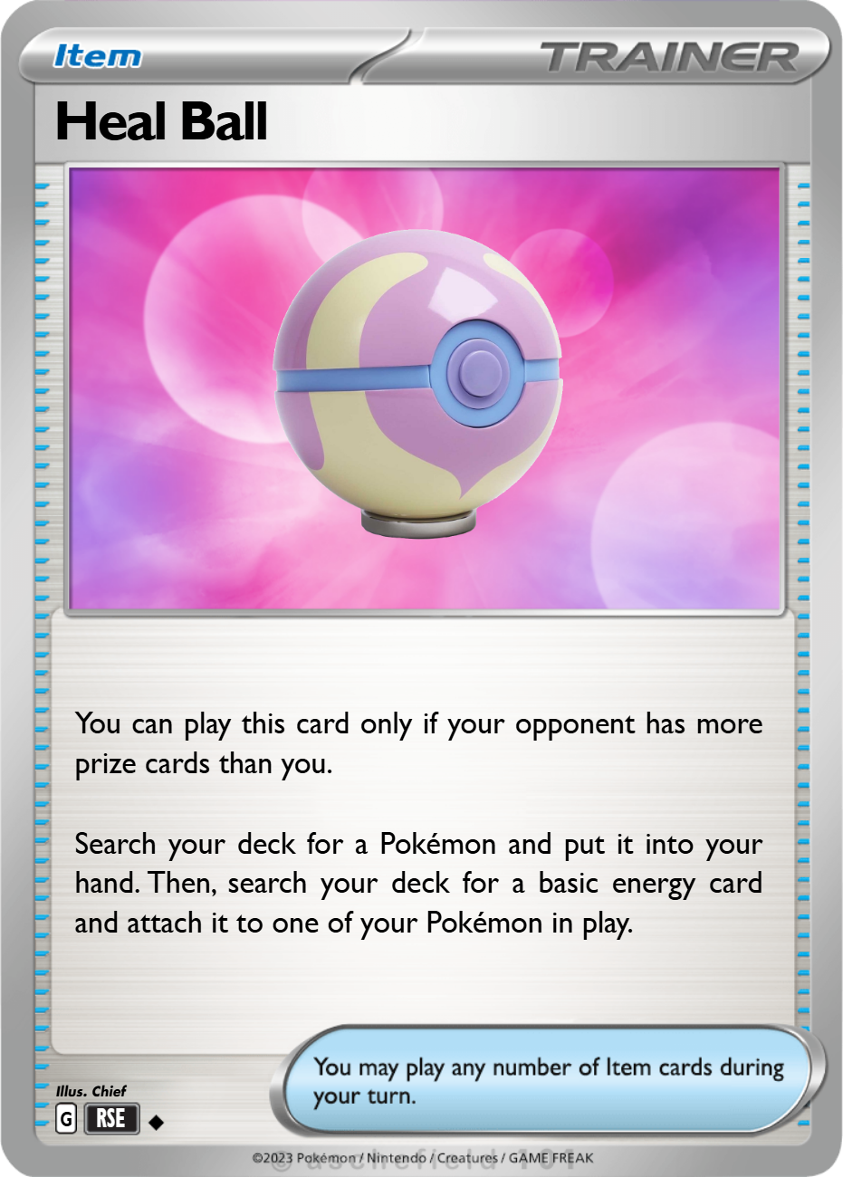 Heal Ball - Chief_Meat | Pokécardmaker.net
