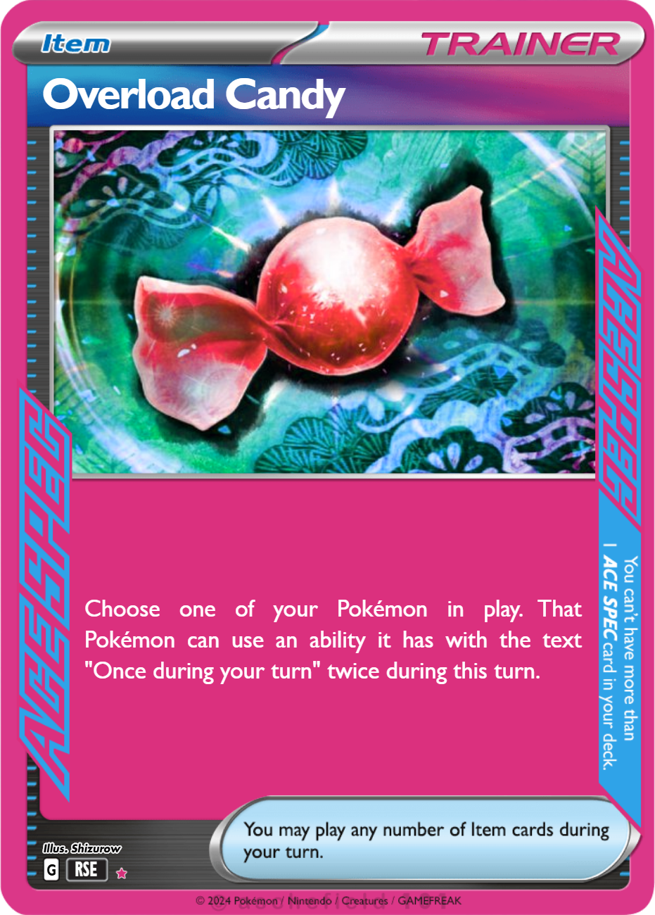 Overload Candy - Chief_Meat | Pokécardmaker.net