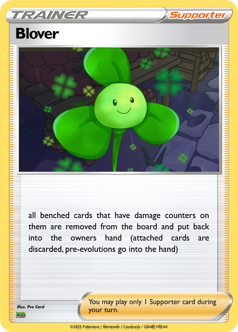 Blover - ChildMan64 | Pokécardmaker.net