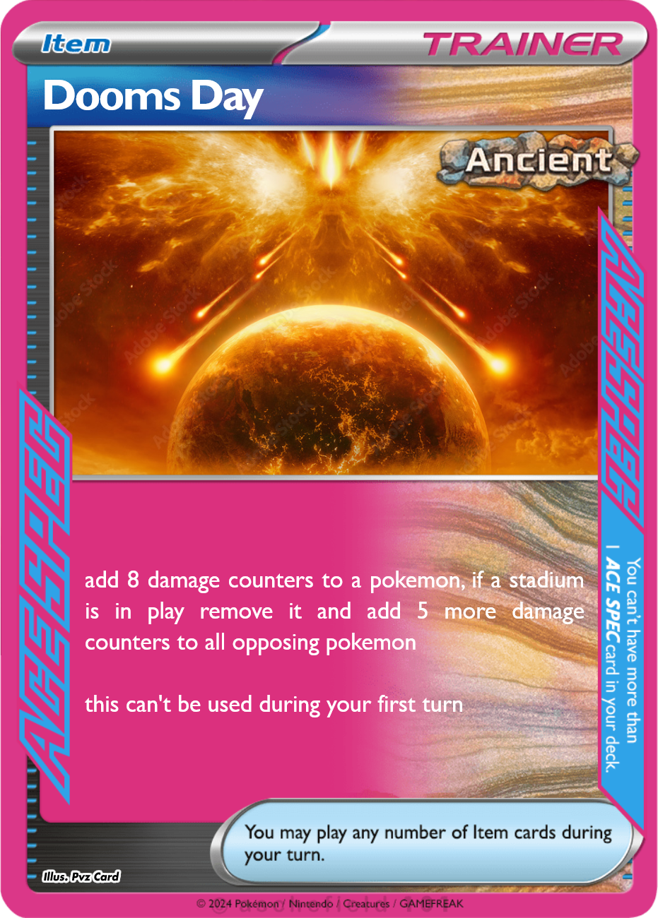 Dooms Day - ChildMan64 | Pokécardmaker.net