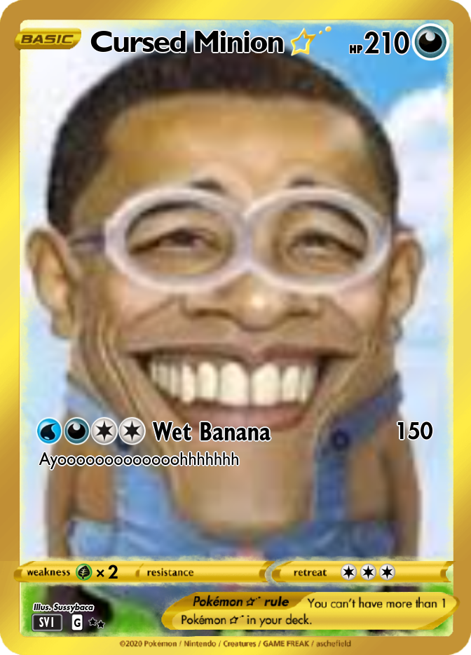 Cursed Minion - Chumbucket | Pokécardmaker.net