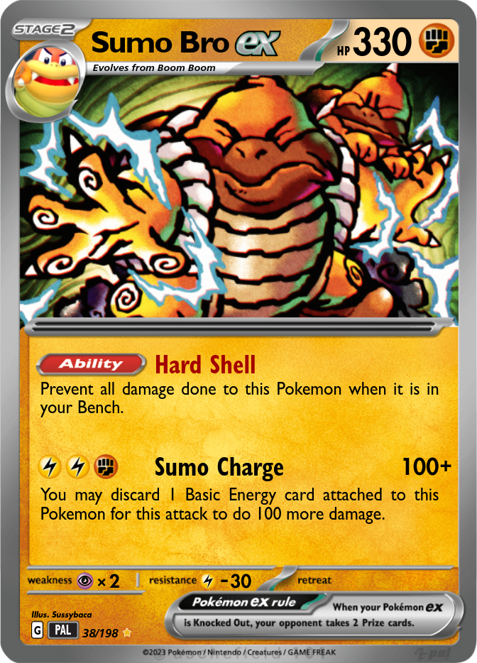 Sumo Bro - Chumbucket | Pokécardmaker.net