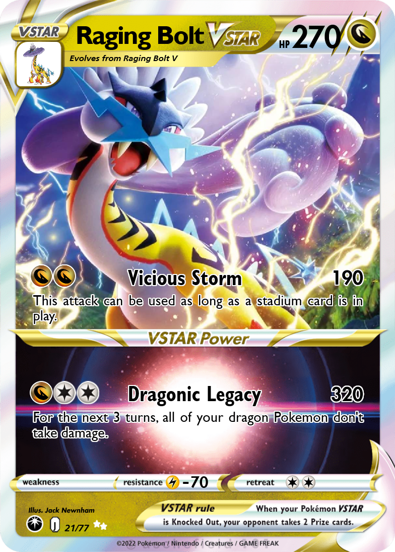 Raging Bolt - Citybilder515 | Pokécardmaker.net