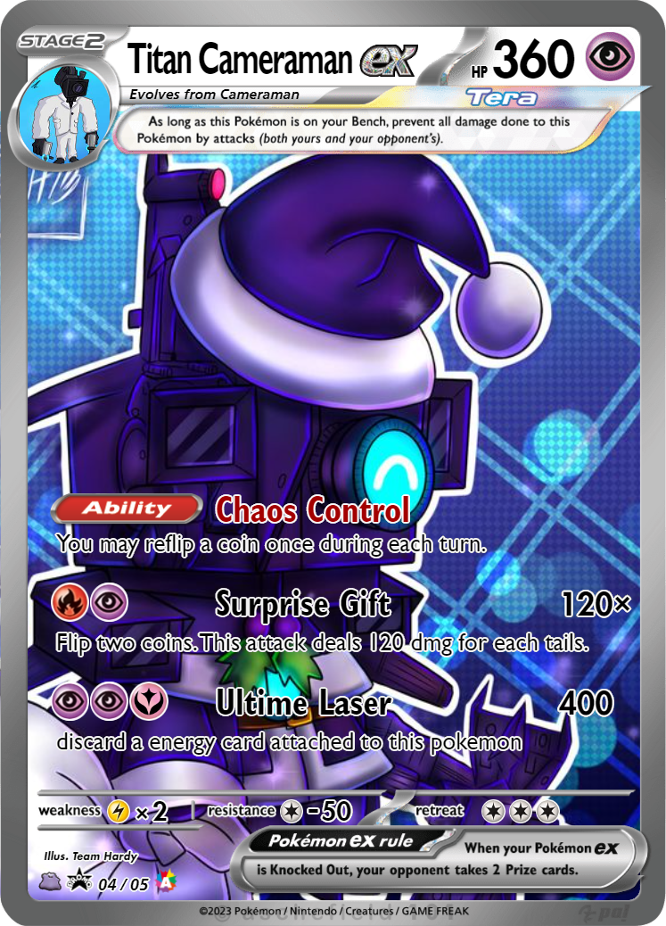 Titan Cameraman - Cococardmaker | Pokécardmaker.net