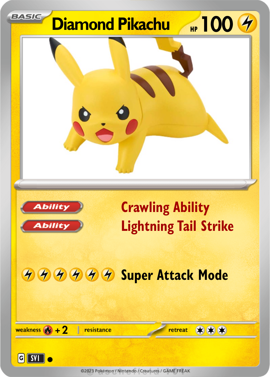 Diamond Pikachu - CodeNinjasSpruce | Pokécardmaker.net