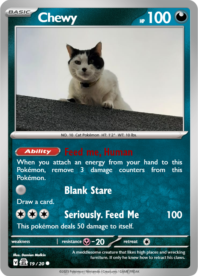 Chewy - Comity | Pokécardmaker.net