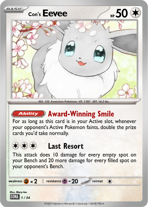 Eevee - ConArtist | Pokécardmaker.net