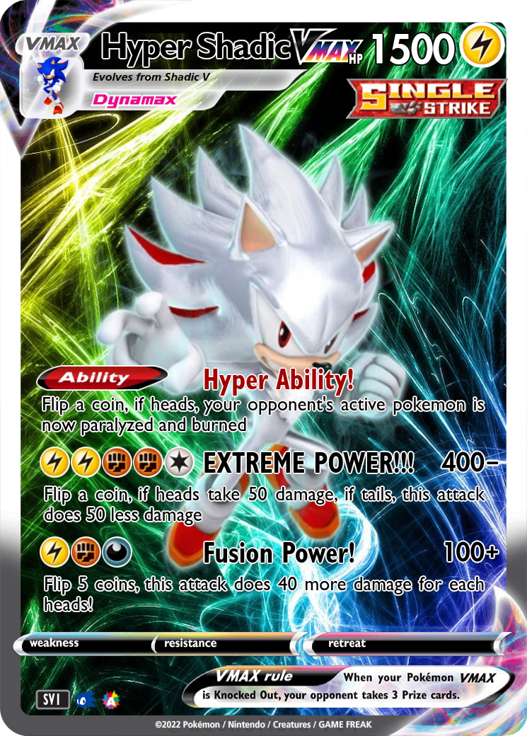 Hyper Shadic - CoolBoyK | Pokécardmaker.net