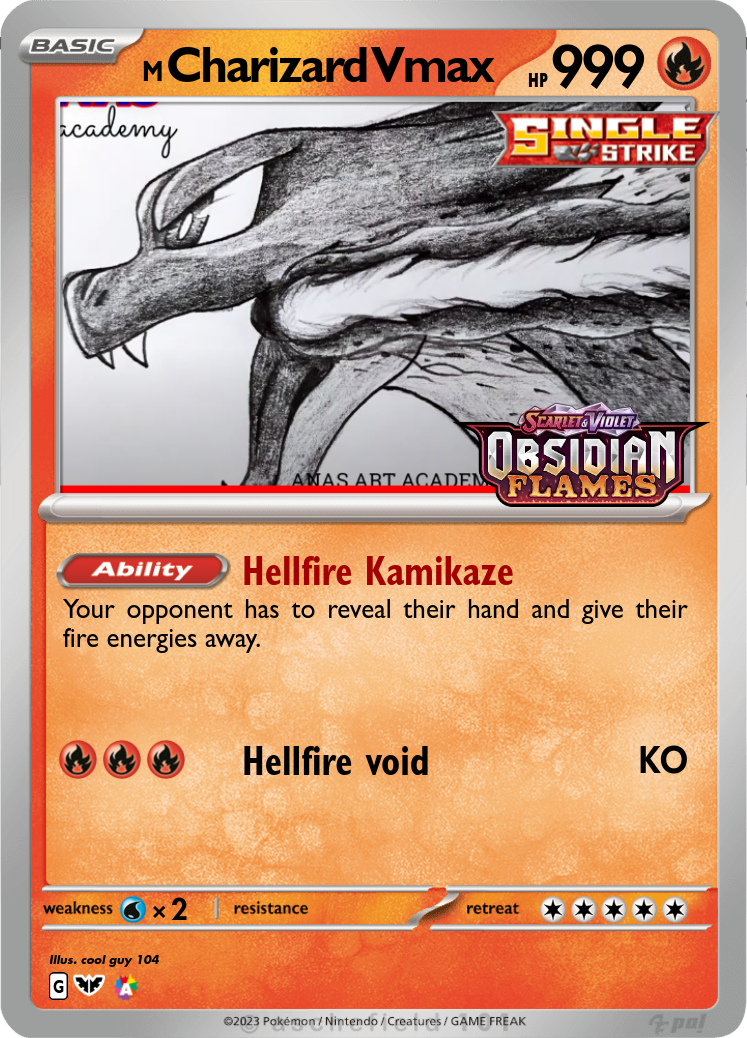 Charizard Vmax - Coolguy103 | Pokécardmaker.net