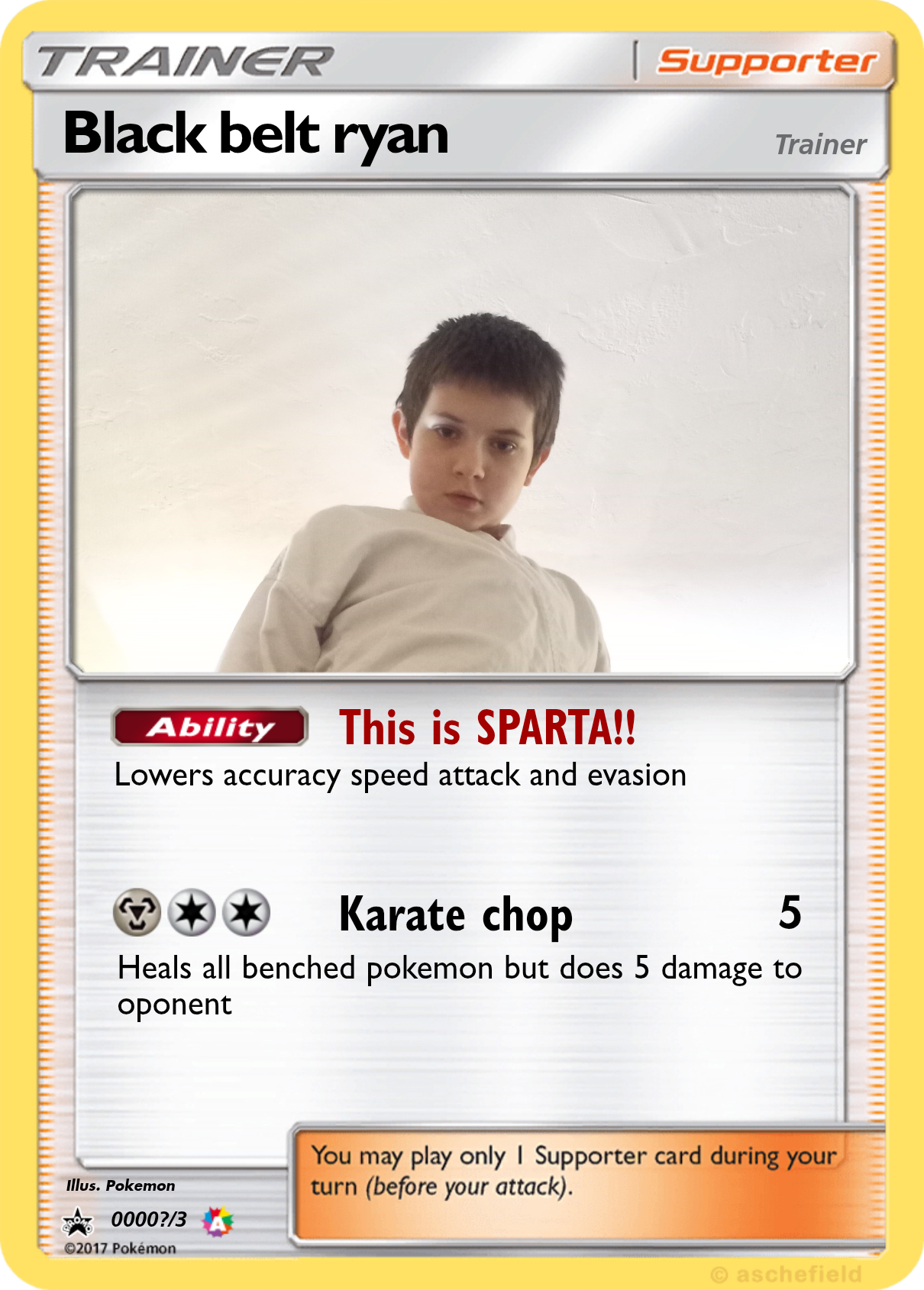 Black belt ryan - Cop | Pokécardmaker.net