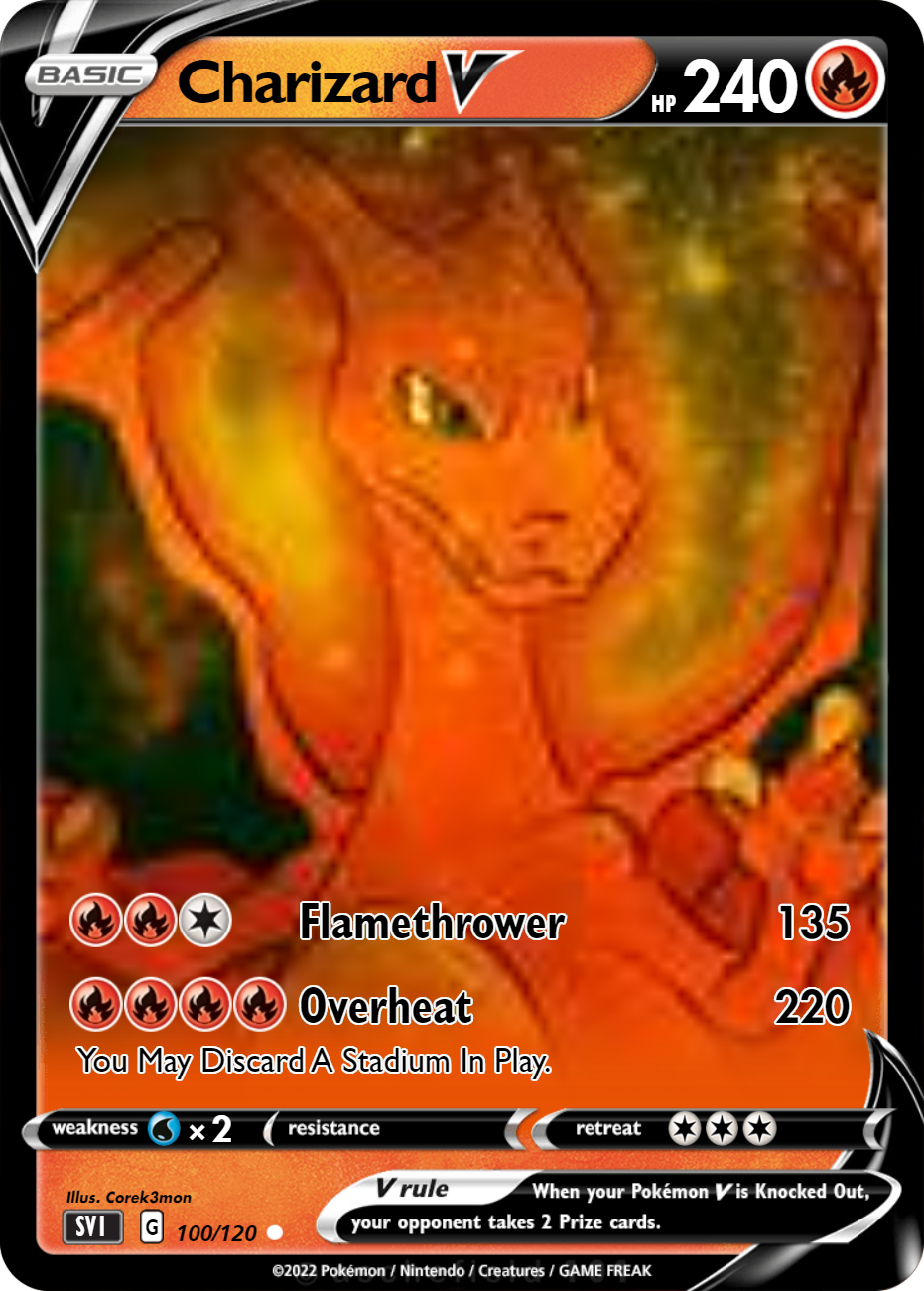 Charizard - Corek3mon | Pokécardmaker.net