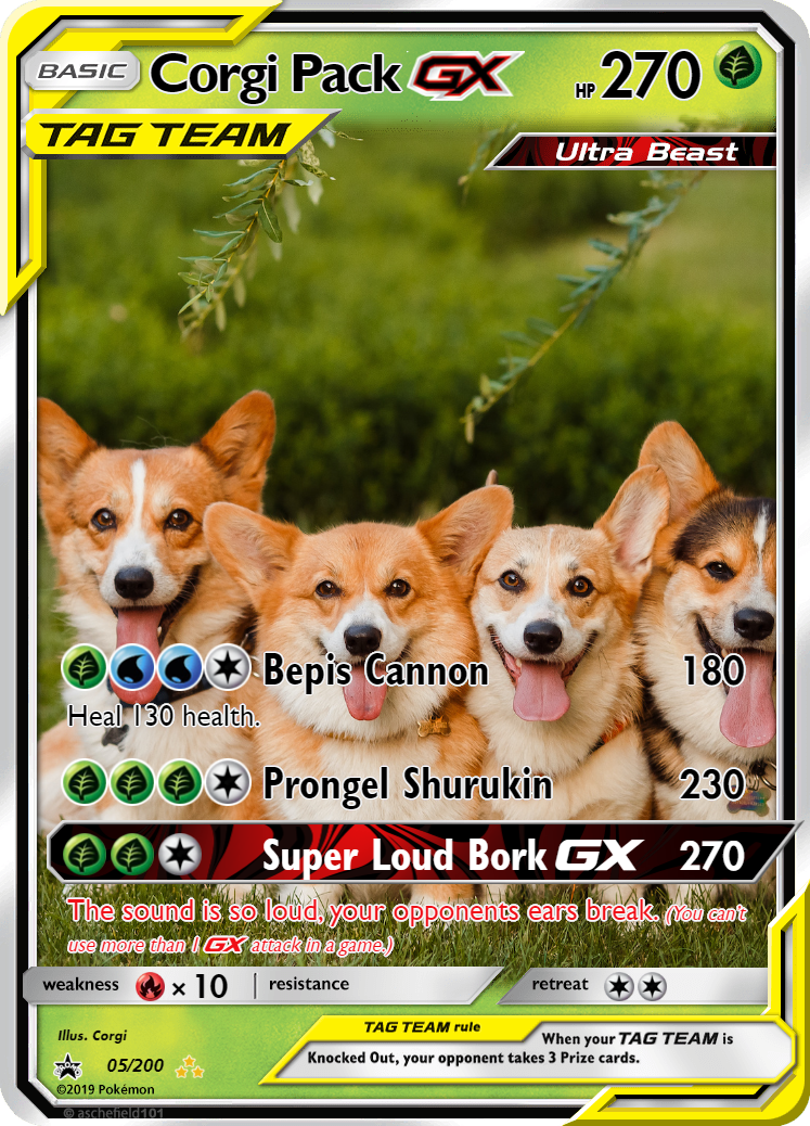 Corgi Pack - Corgi | Pokécardmaker.net