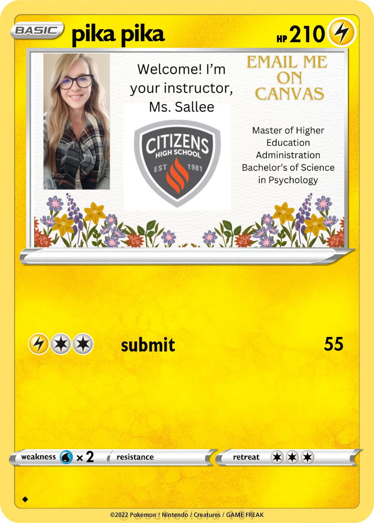 pika pika - Courtneysallee | Pokécardmaker.net