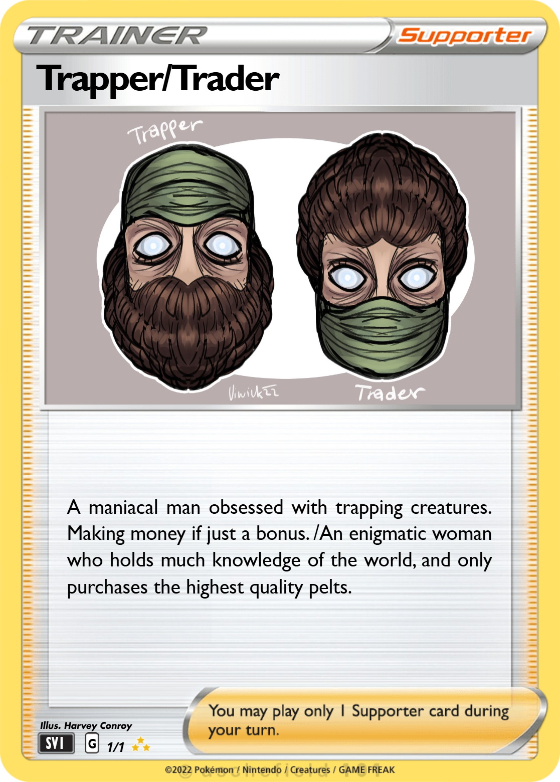 Trapper/Trader - Cr1msonMinecraft | Pokécardmaker.net
