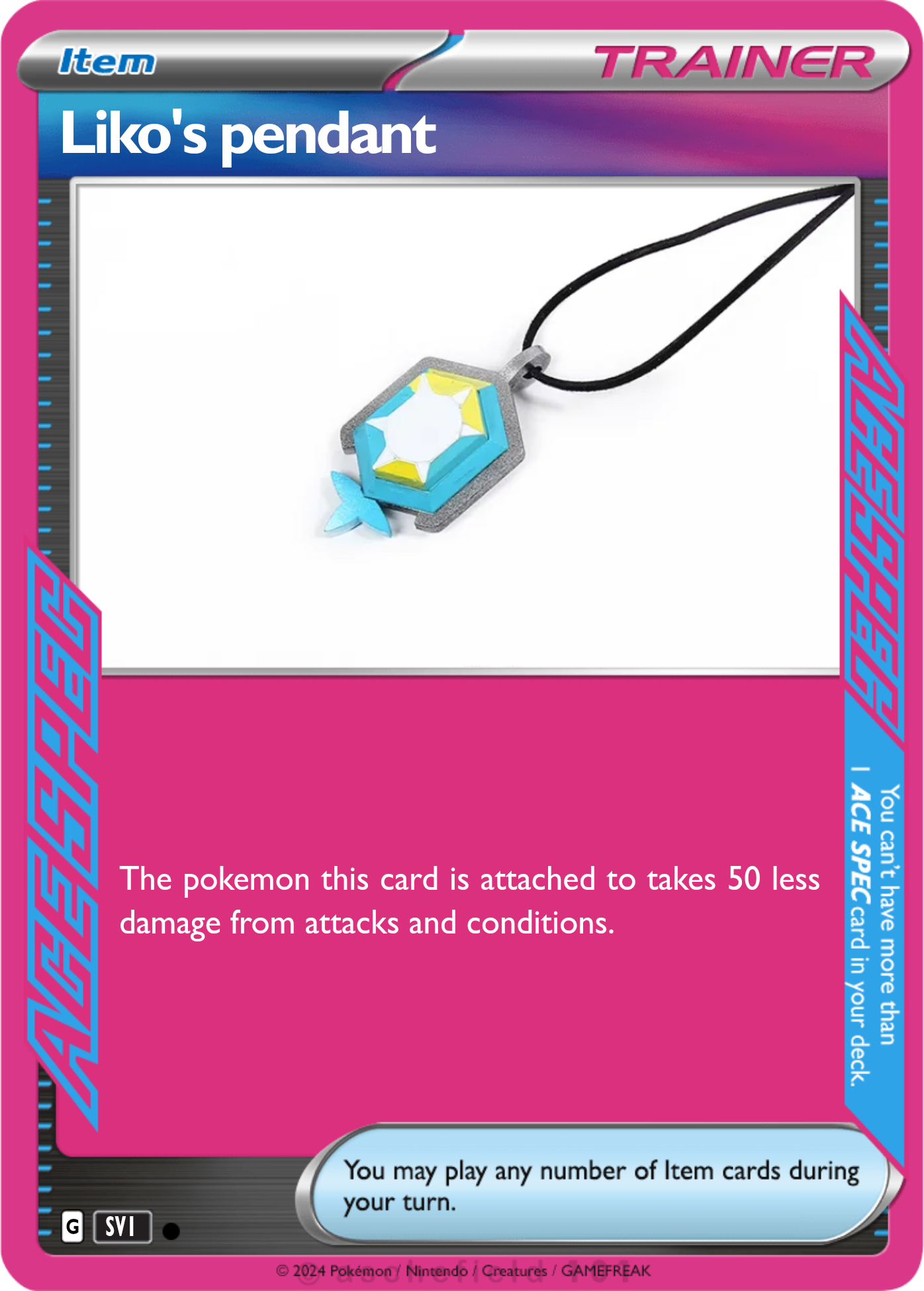 Liko's pendant - CreativeCard | Pokécardmaker.net