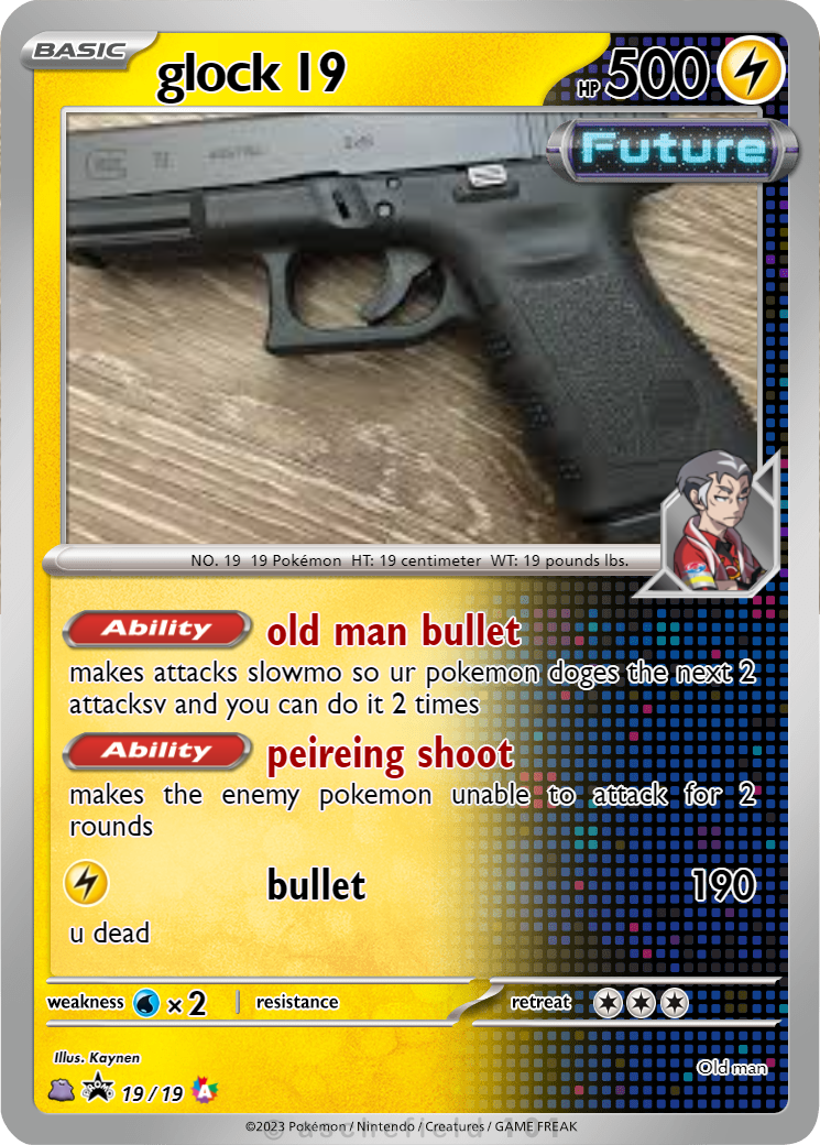 glock 19 - CreeperKG | Pokécardmaker.net
