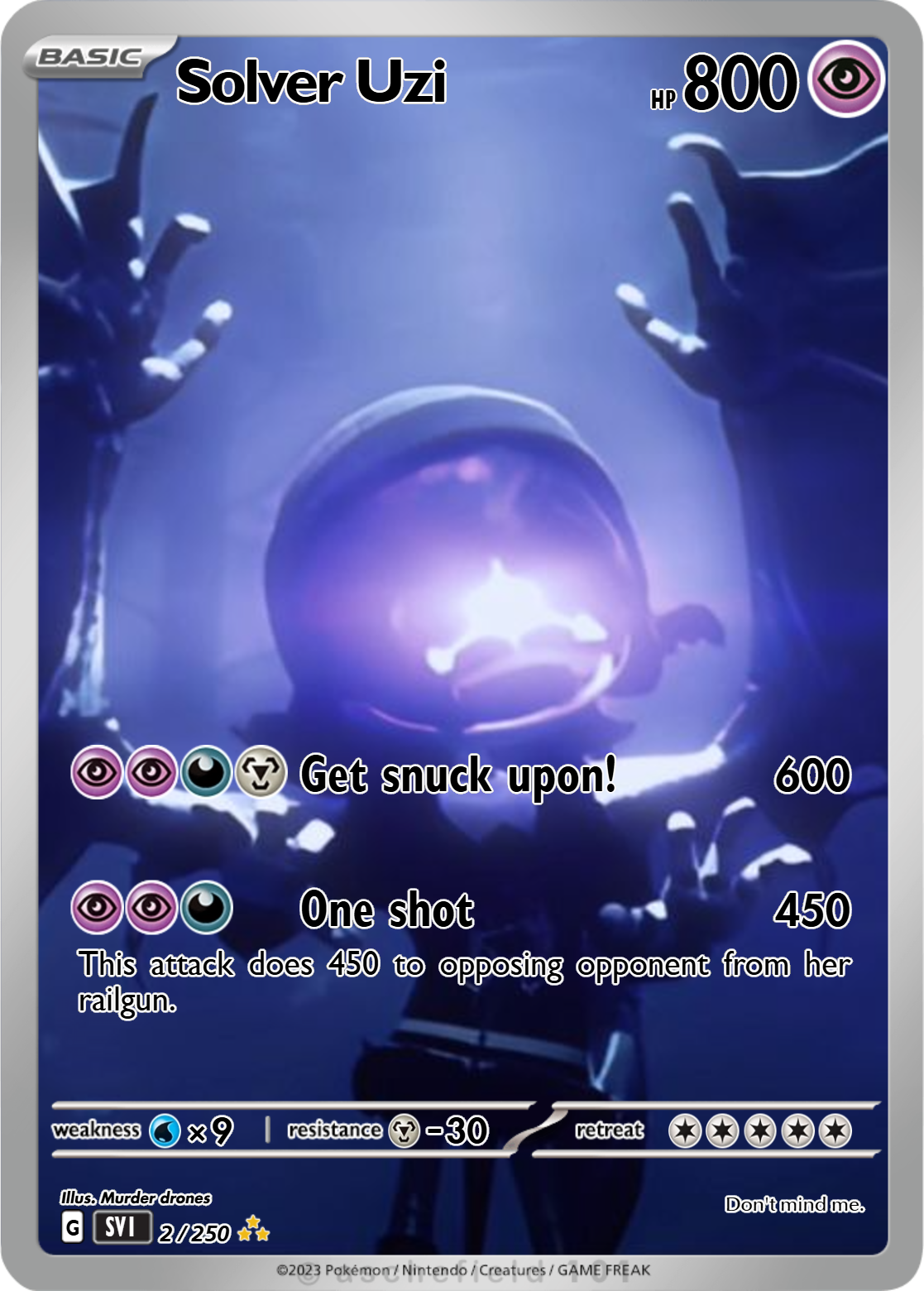 Solver Uzi - Crystal | Pokécardmaker.net