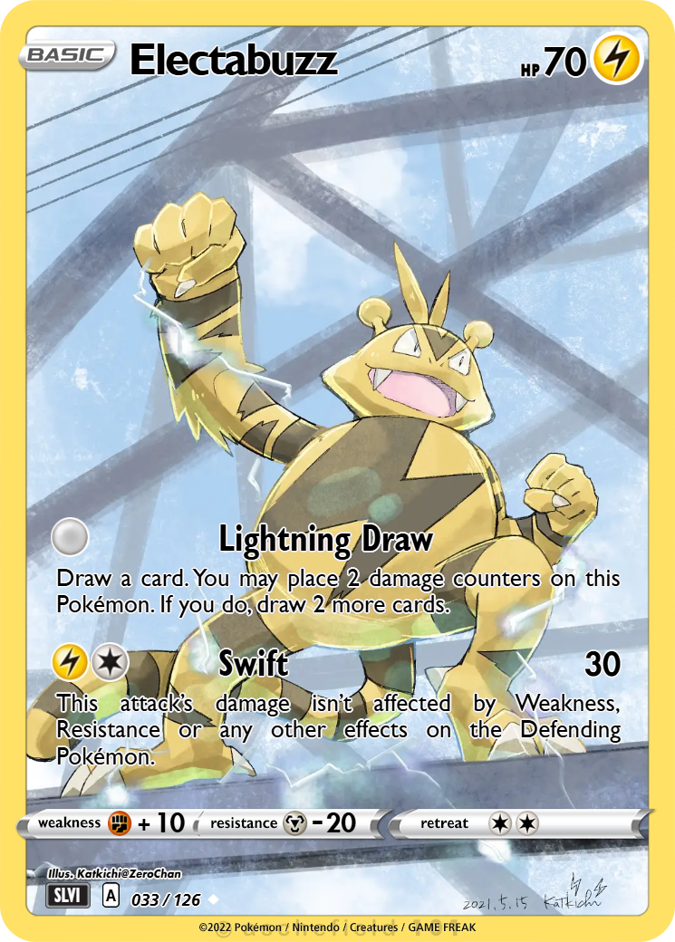 Electabuzz - CustomPTCGSets | Pokécardmaker.net