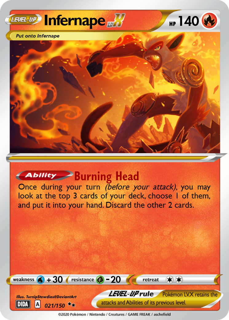 Infernape - CustomPTCGSets | Pokécardmaker.net