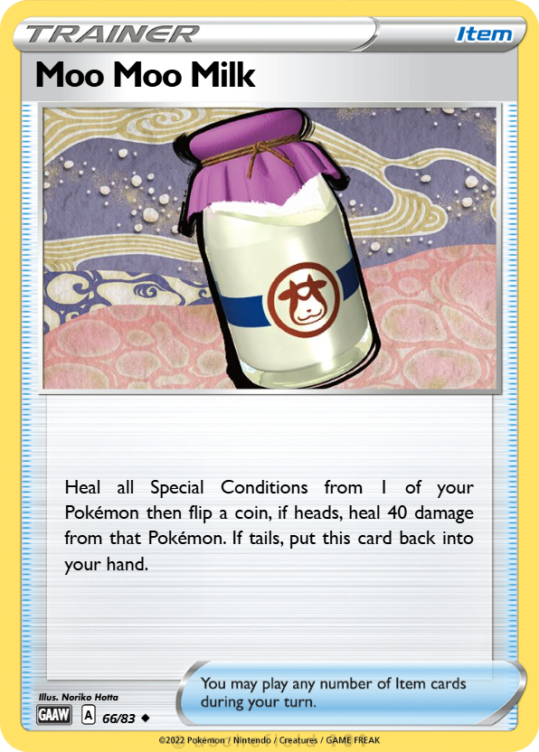 Moo Moo Milk - CustomPTCGSets | Pokécardmaker.net