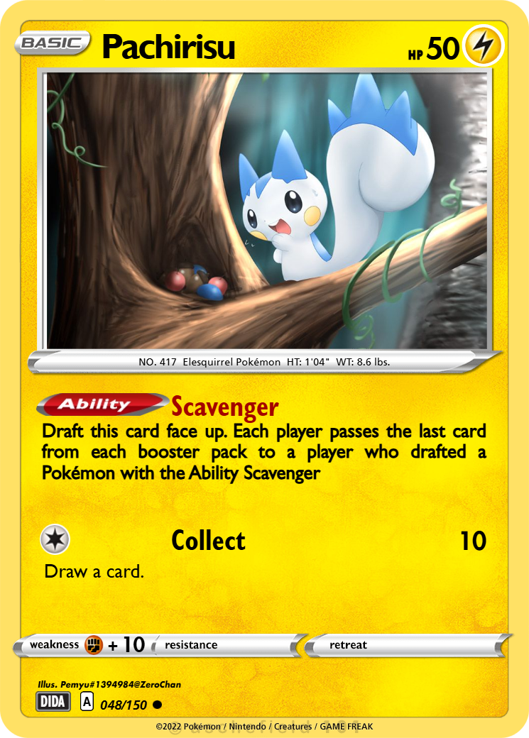 Pachirisu - CustomPTCGSets | Pokécardmaker.net