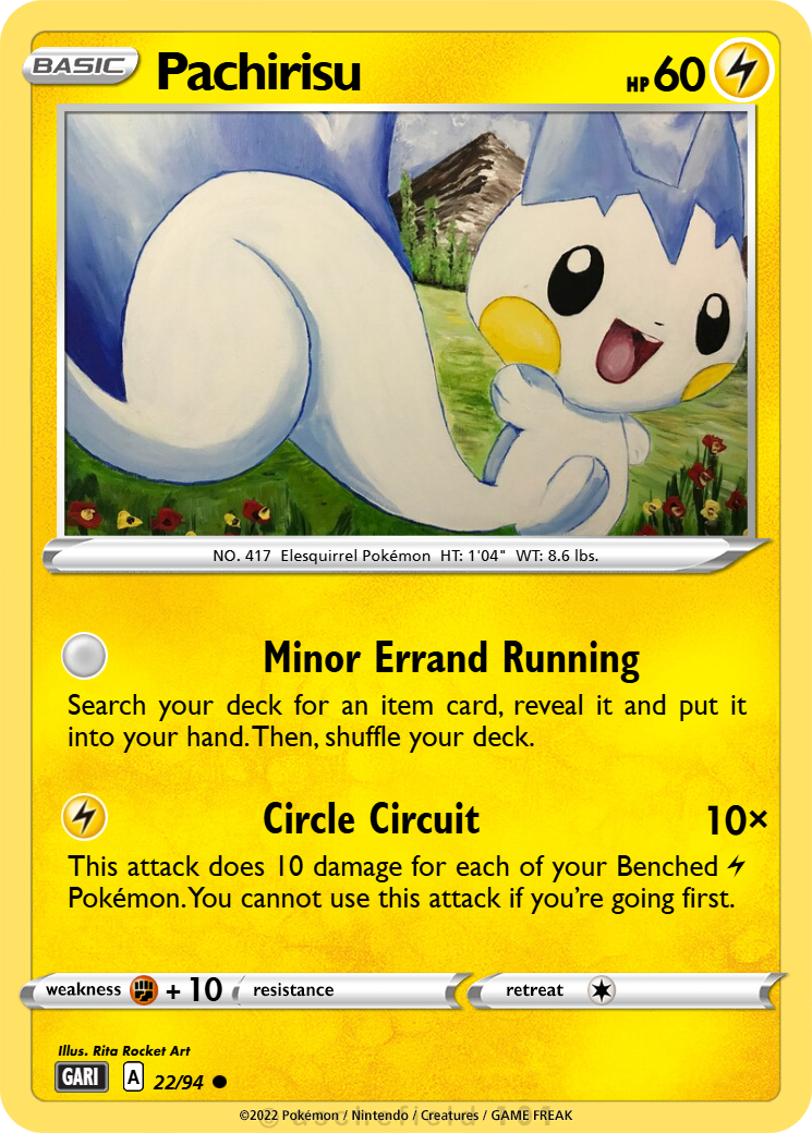 Pachirisu - CustomPTCGSets | Pokécardmaker.net