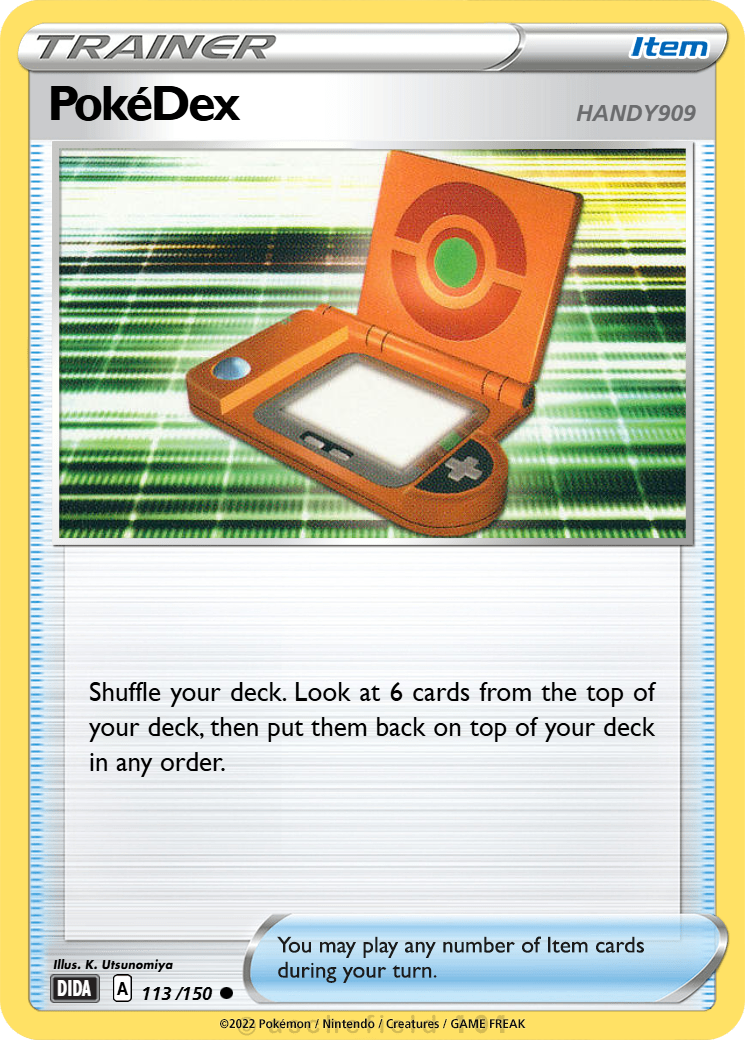 PokéDex - CustomPTCGSets | Pokécardmaker.net