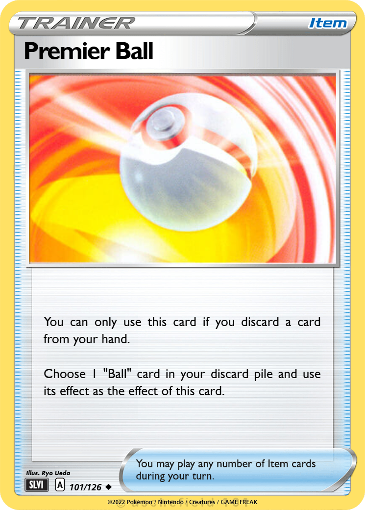 Premier Ball - CustomPTCGSets | Pokécardmaker.net