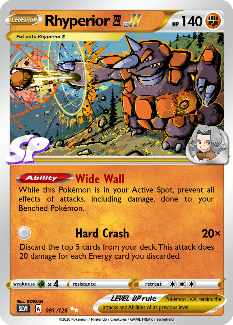 Rhyperior **[4]** - CustomPTCGSets | Pokécardmaker.net