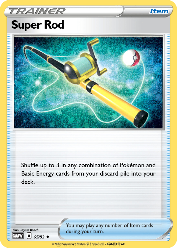 Super Rod - CustomPTCGSets | Pokécardmaker.net