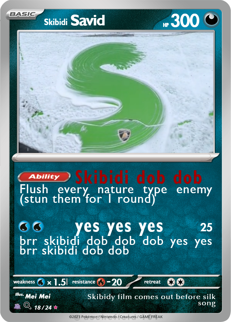 Savid - CuteAnimeGirl842 | Pokécardmaker.net