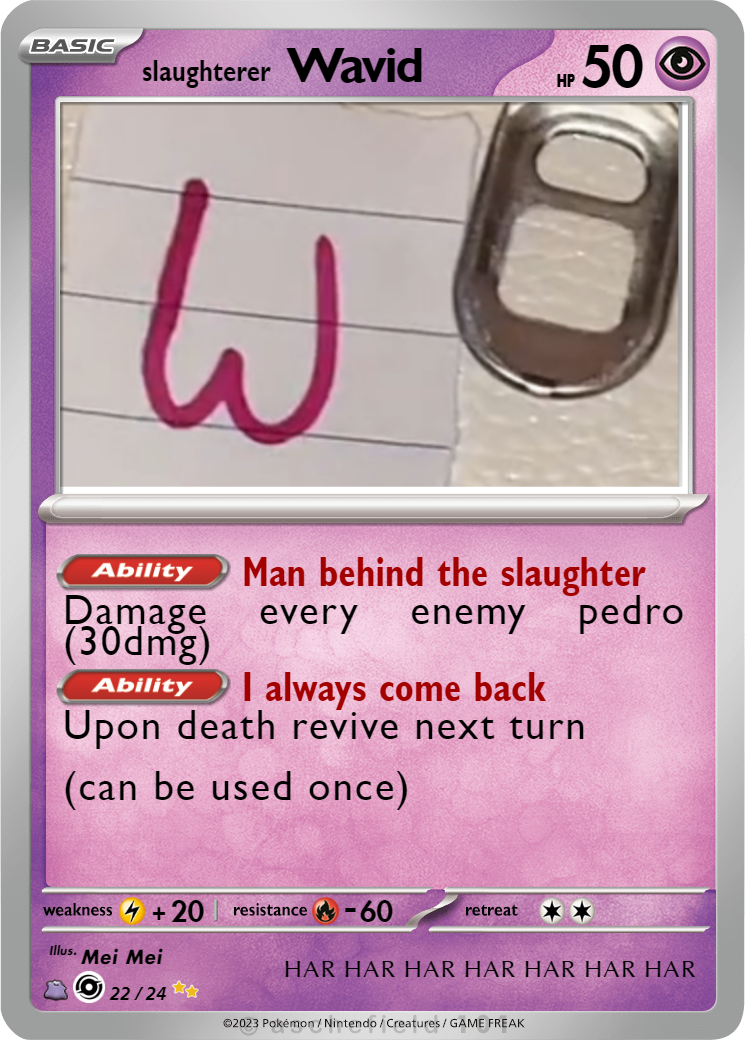 Wavid - CuteAnimeGirl842 | Pokécardmaker.net