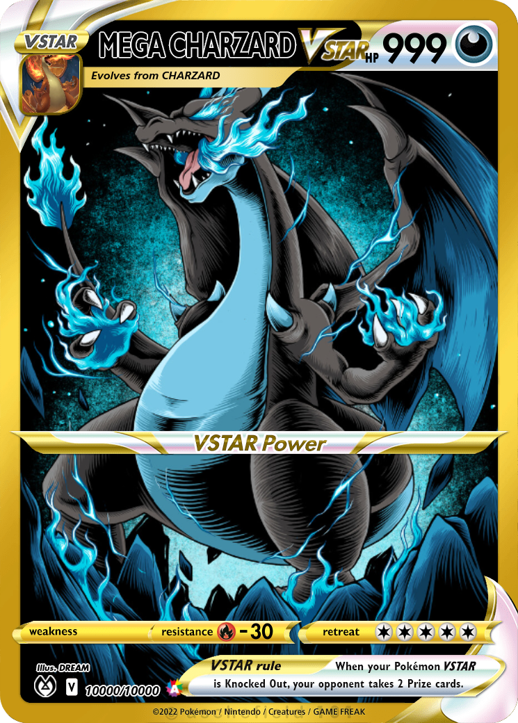MEGA CHARZARD - DREAM | Pokécardmaker.net
