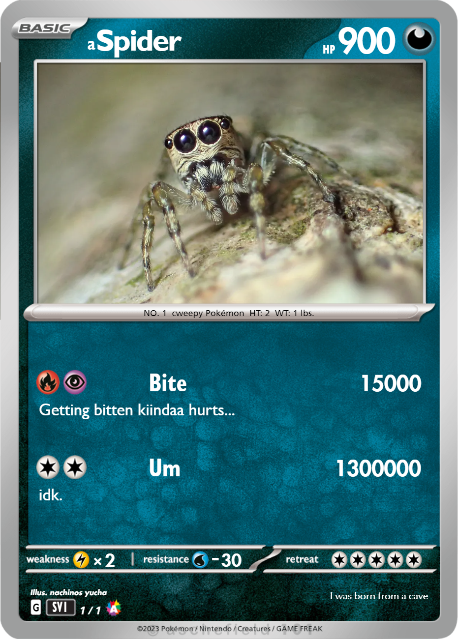 Spider - DRL | Pokécardmaker.net
