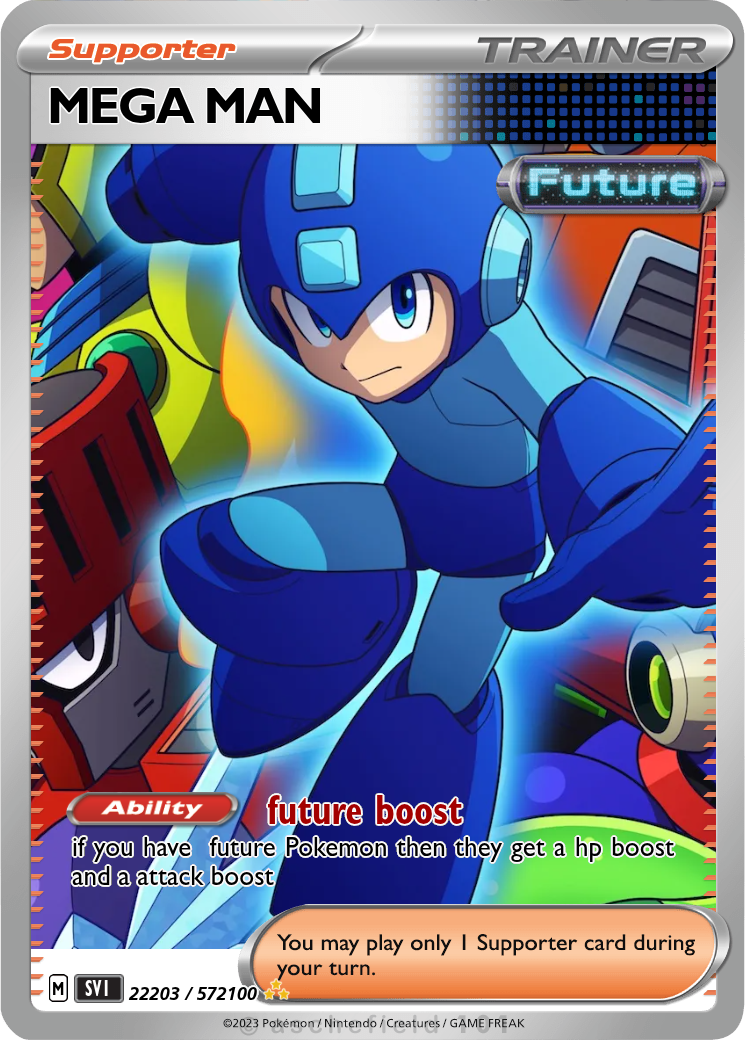 MEGA MAN - DUBBY_DRAGON | Pokécardmaker.net