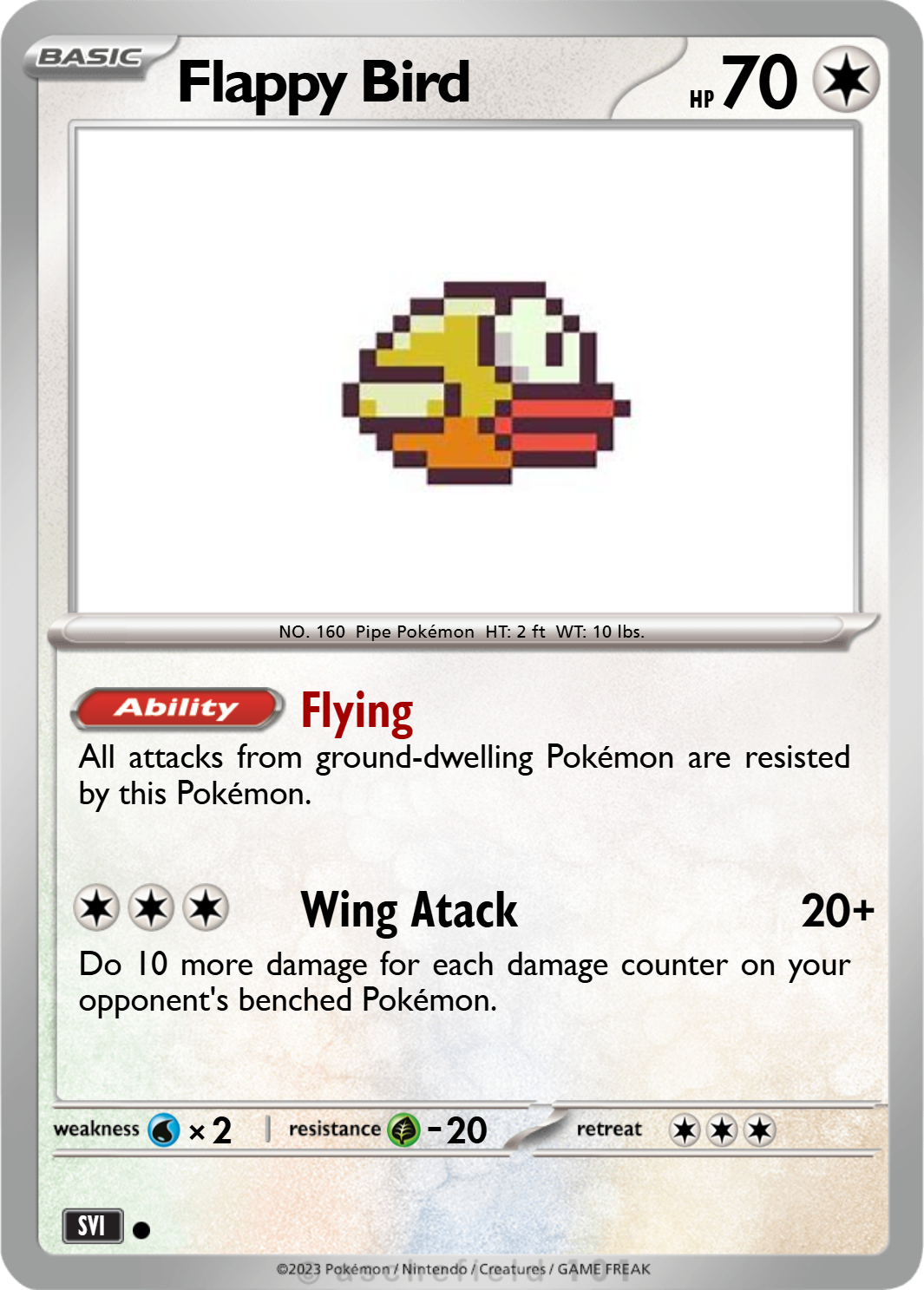 Flappy Bird - Dandistorted2 | Pokécardmaker.net