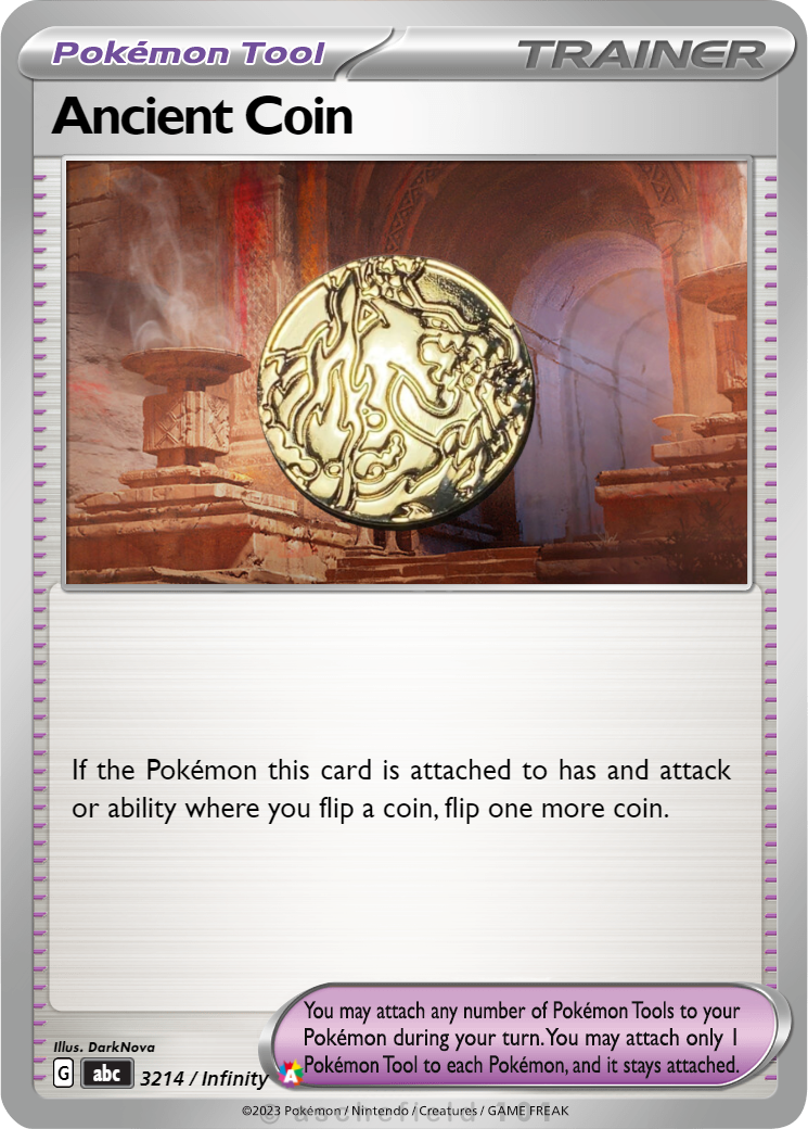 Ancient Coin - DarkNova | Pokécardmaker.net