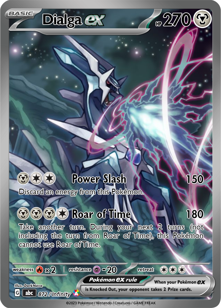 Dialga - DarkNova | Pokécardmaker.net