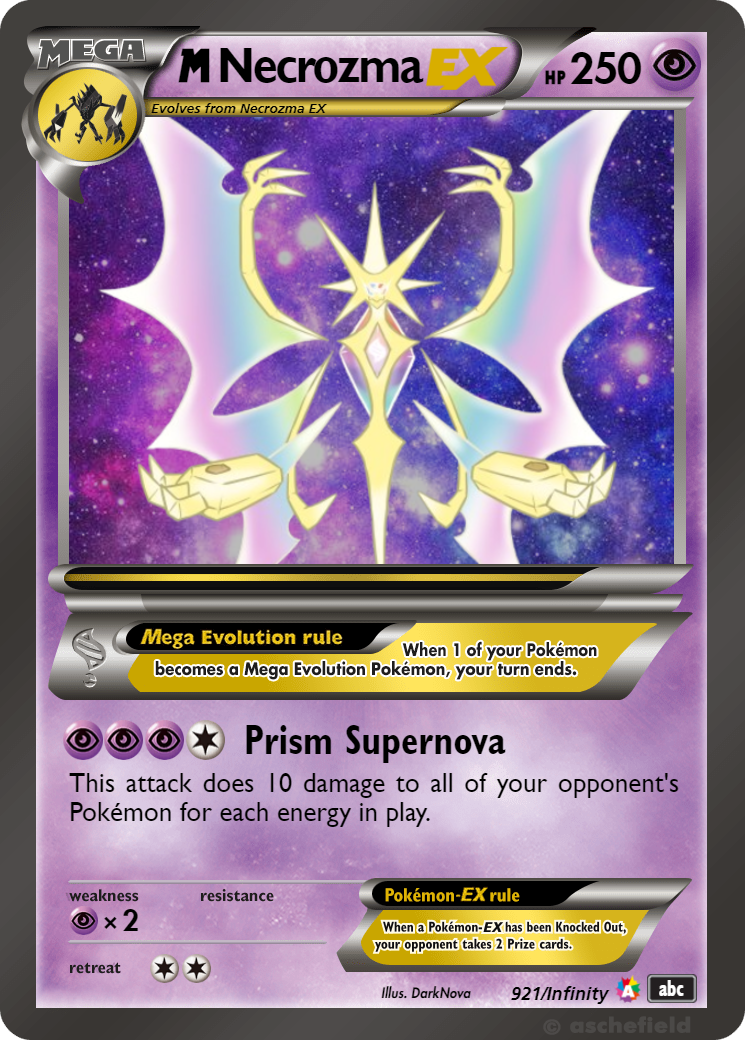 Necrozma - DarkNova | Pokécardmaker.net