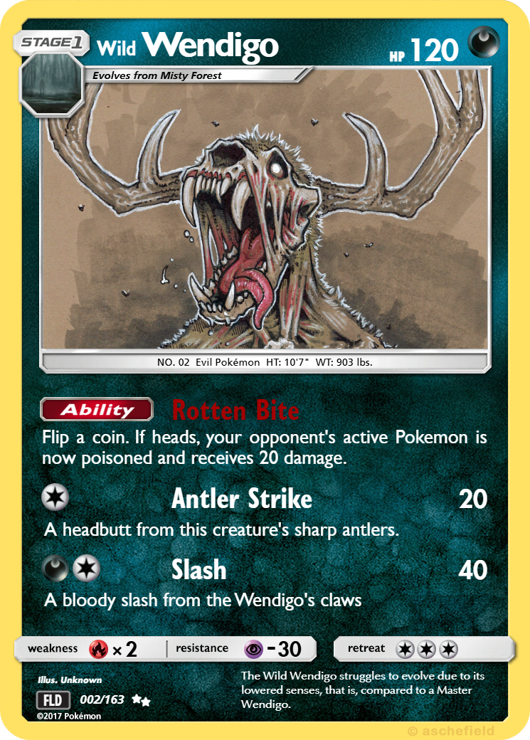 Wendigo - Delta-1 | Pokécardmaker.net