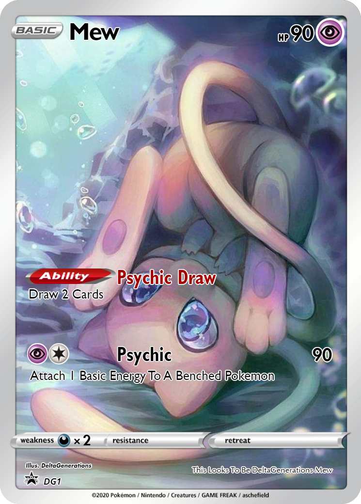 Mew - DeltaGenerations | Pokécardmaker.net