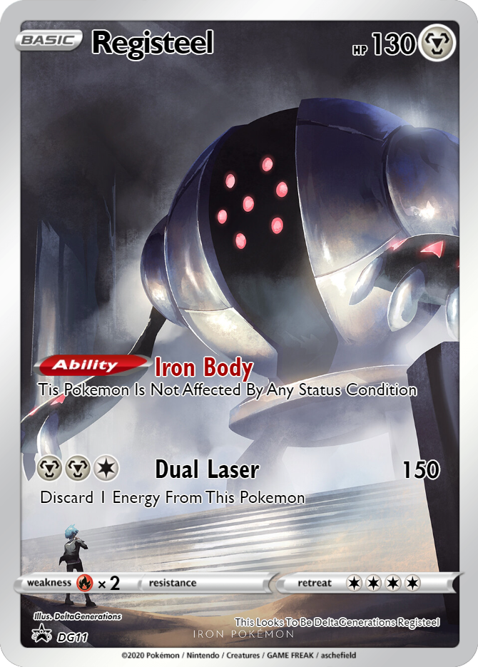 Registeel - DeltaGenerations | Pokécardmaker.net