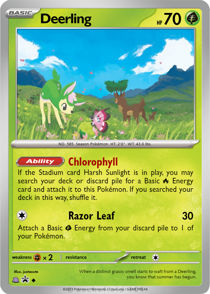 Deerling - Depth180 | Pokécardmaker.net