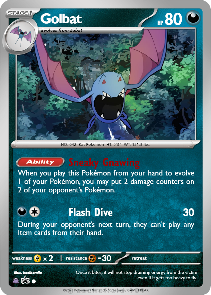 Golbat - Depth180 | Pokécardmaker.net