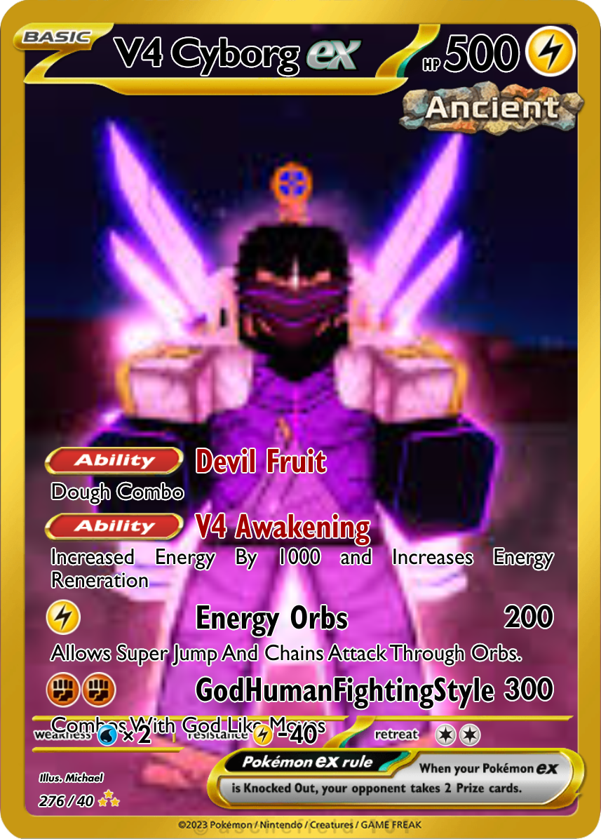 V4 Cyborg - Destiny | Pokécardmaker.net