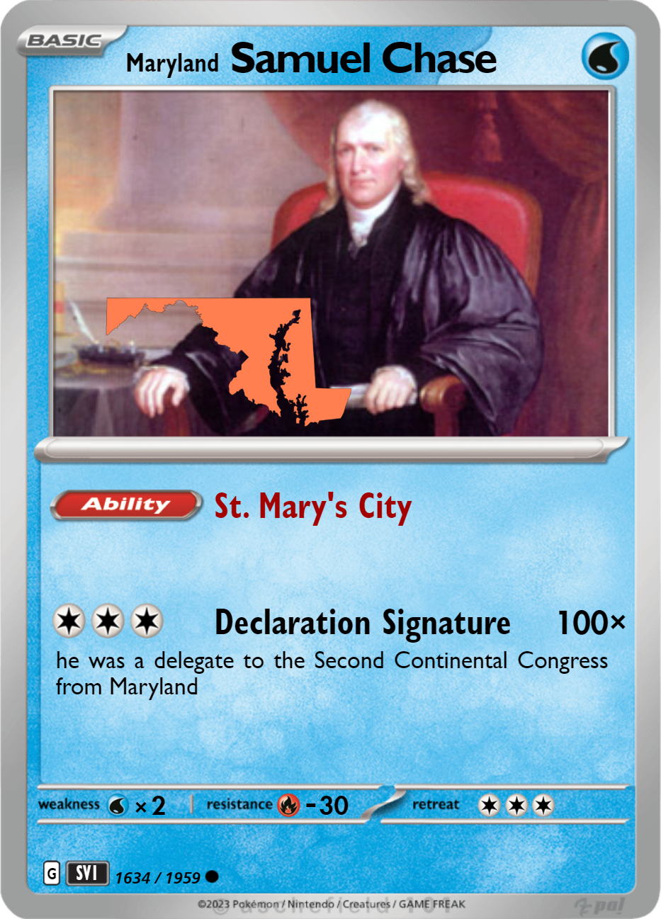 Samuel Chase - Diflic | Pokécardmaker.net