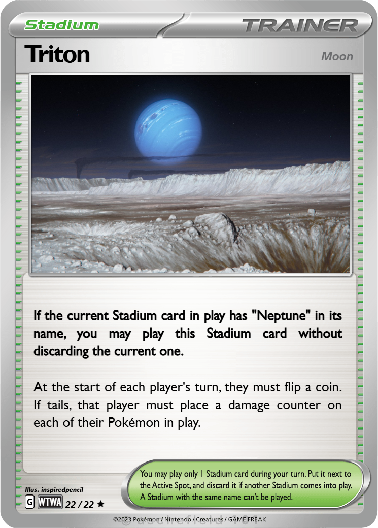 Triton - Digsdaboi | Pokécardmaker.net